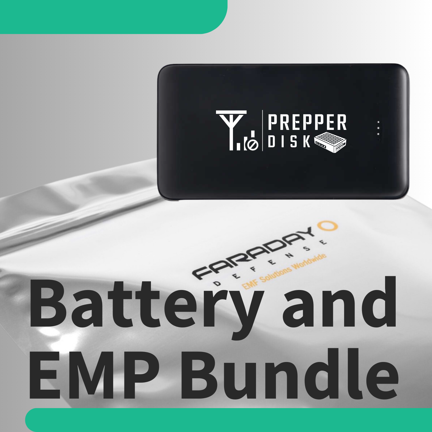 EMP Bag and Battery Bundle – Prepper Disk