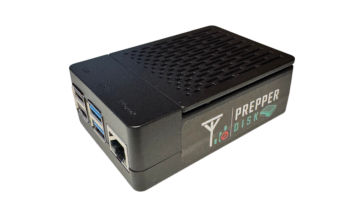 Prepper Disk Classic | Our original device with 256GB of Survival Cont